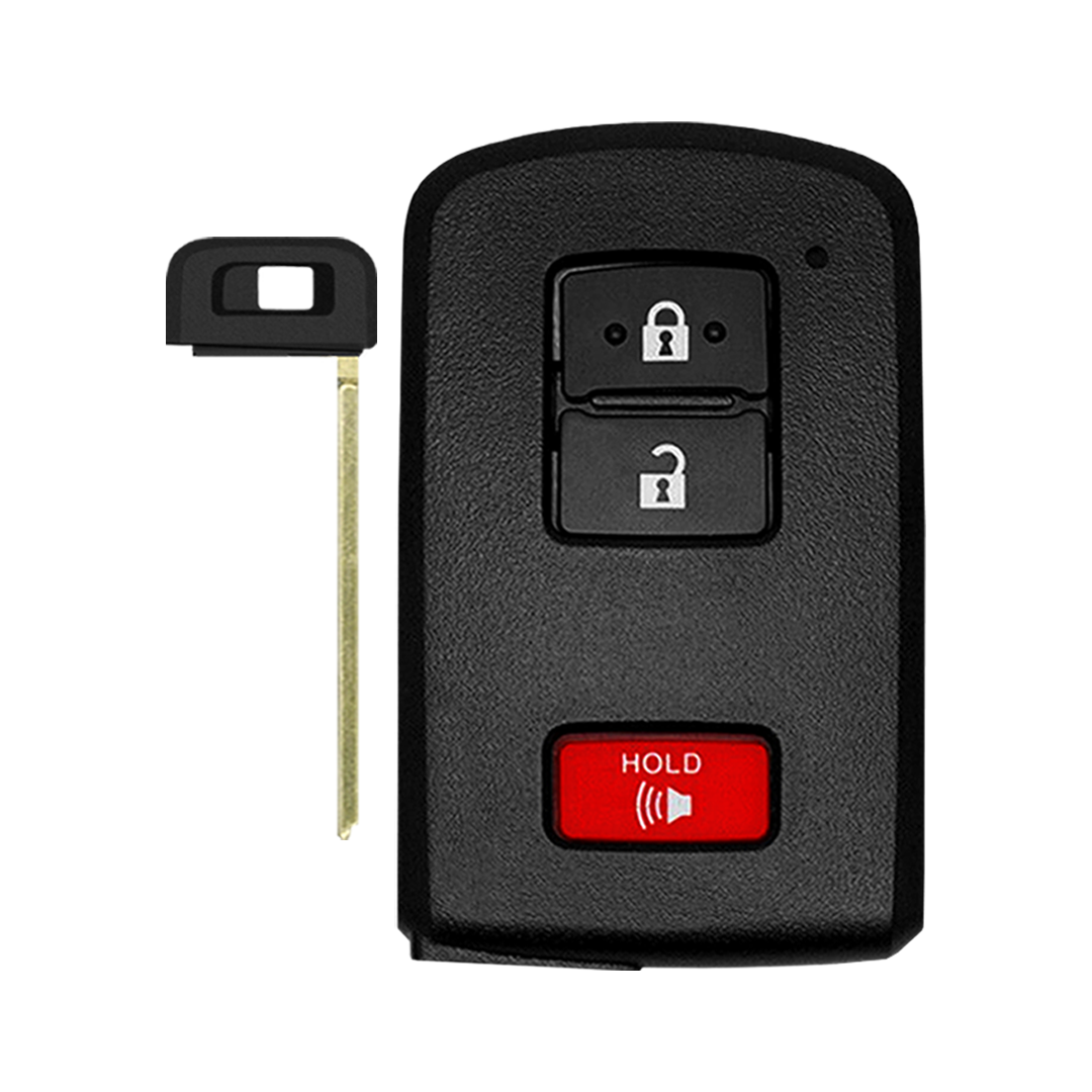 Toyota Prius C/ RAV4 2012-2018 3-Button Smart Key – Nitrous Keys