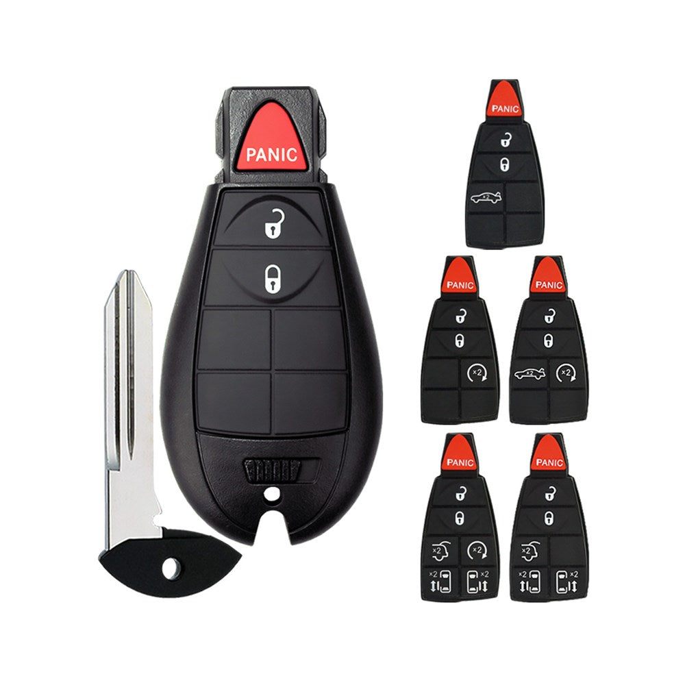 Build-A-Fobik IYZ-C01C Kit - 1 Fobik & 5 Button Pads – Nitrous Keys