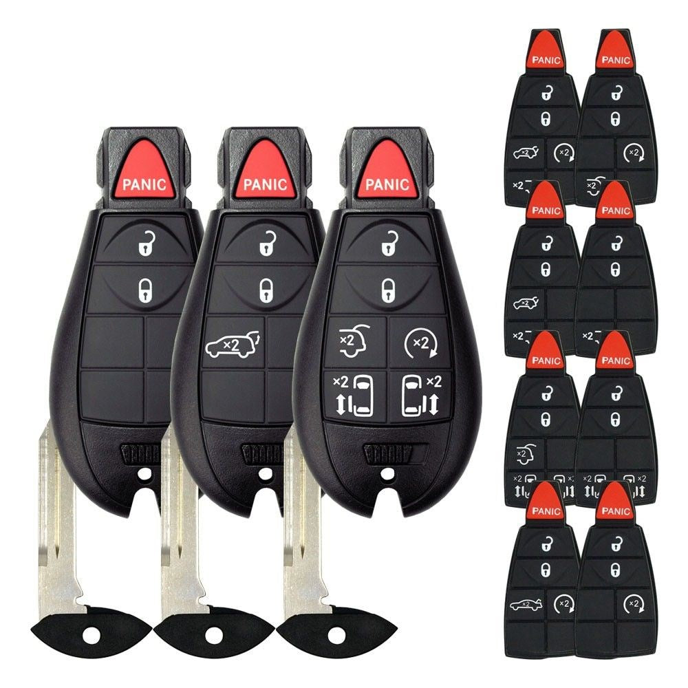 Build-A-Fobik IYZ-C01C Kit - 3 Fobiks & 8 Button Pads – Nitrous Keys