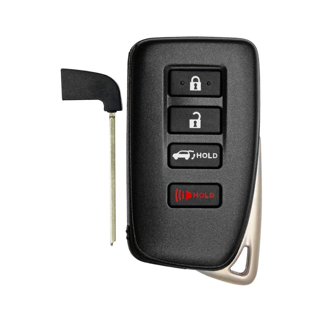 Lexus RX/NX/LX 2020-2021 4-Button Smart Key w/Hatch – Nitrous Keys