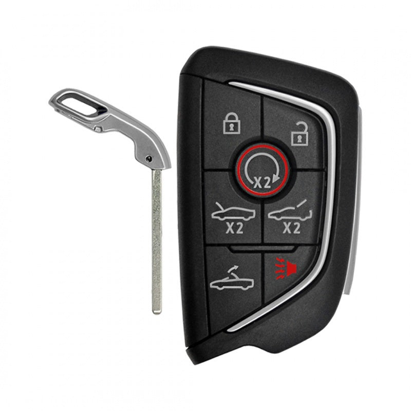 (NEW SKU) Corvette 2020-2022 7-Button Smart Key – Nitrous Keys