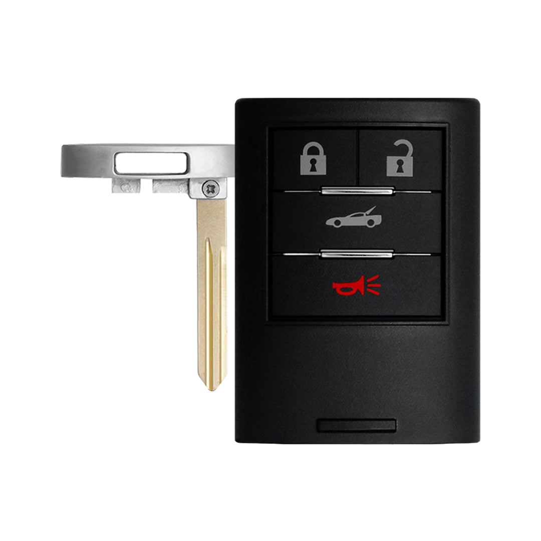 Chevrolet Corvette 2008-2013 4-Button Smart Key w/Trunk – Nitrous Keys