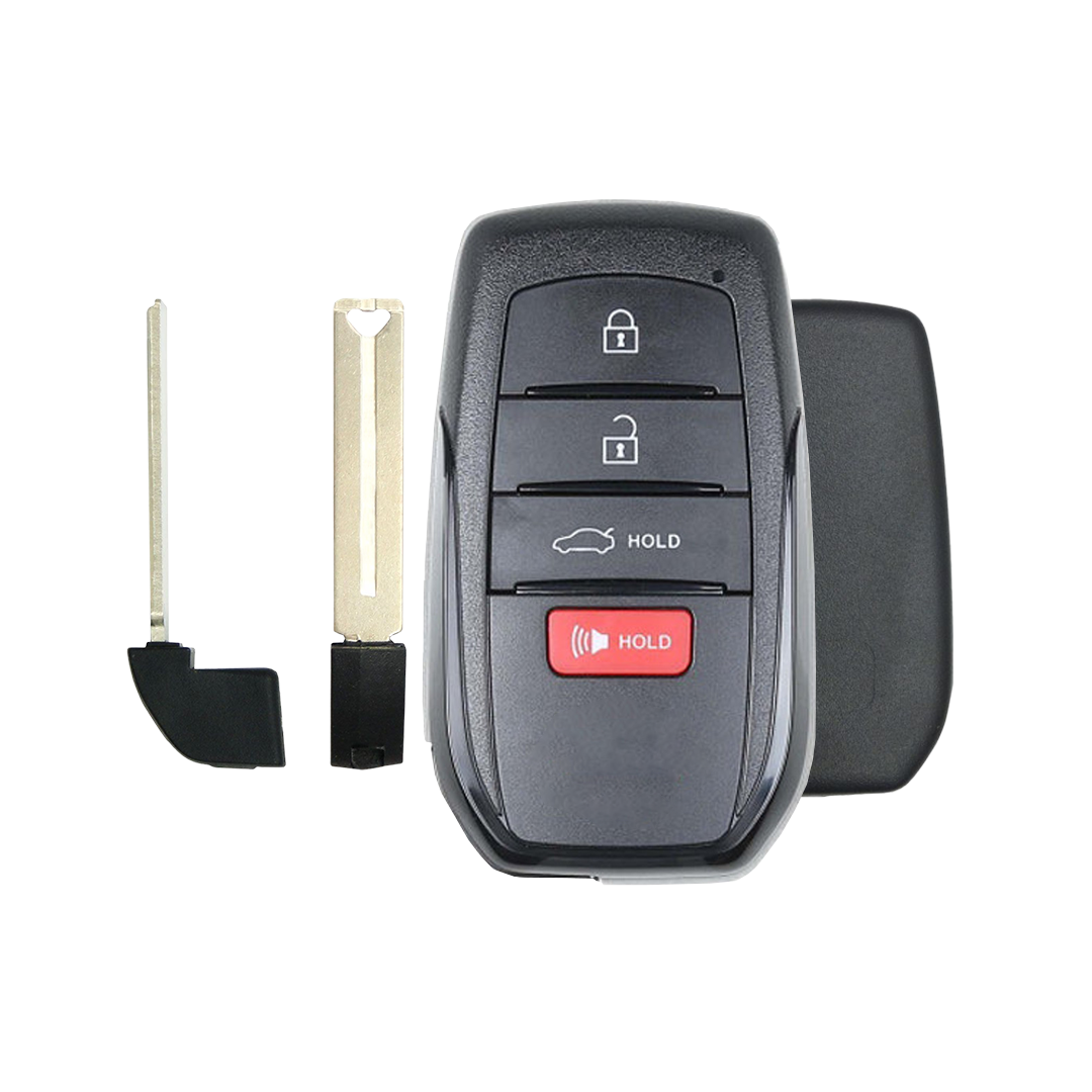 Toyota Corolla 2023 4-Button Smart Key w/Trunk – Nitrous Keys