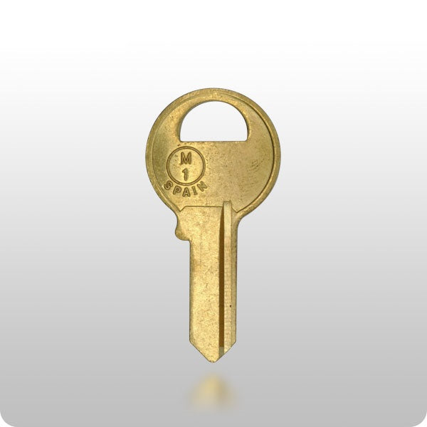 M1 / 1092 Master (4-Pin) Brass Padlock Keys (10-Pack) – Nitrous Keys