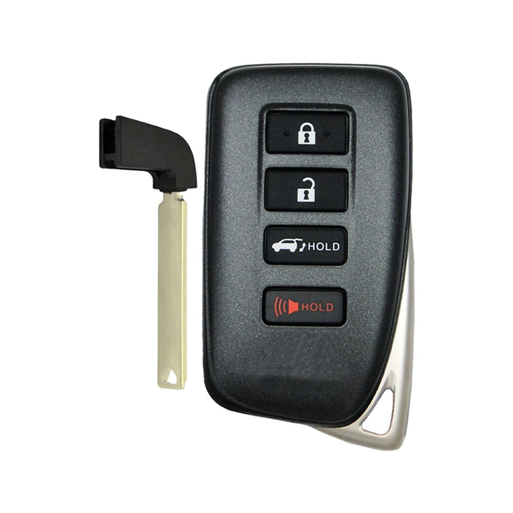 Lexus RX350/450h 2016-2020 4-Button Smart Key w/Hatch – Nitrous Keys