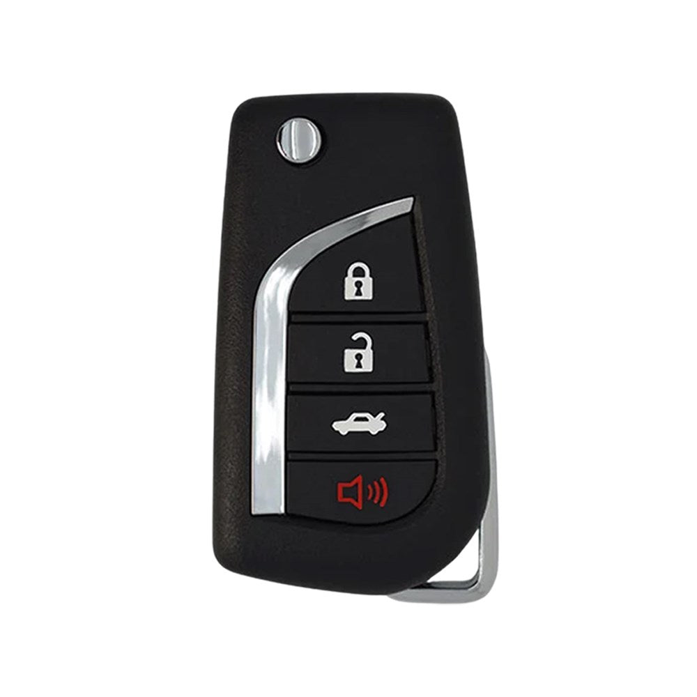 Toyota Camry/Corolla 2014-2017 4-Button Flip Key Remote – Nitrous Keys