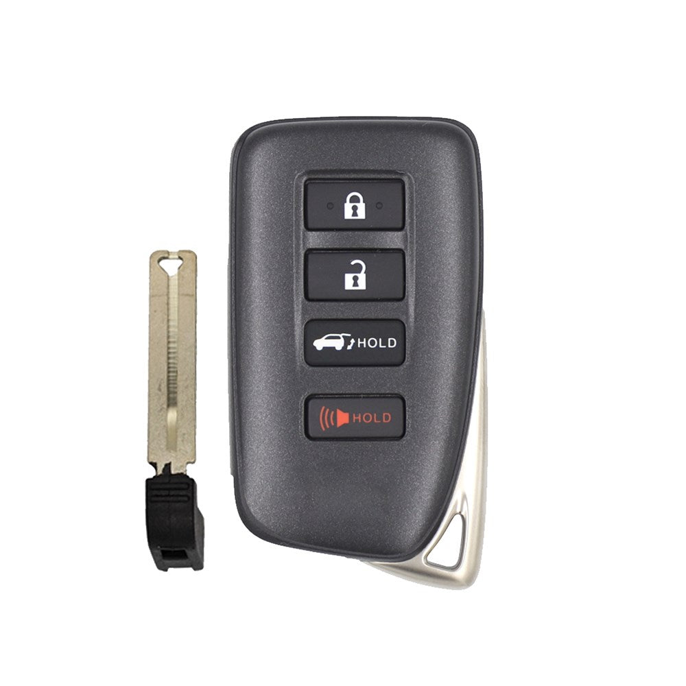 Lexus NX/LX 2015-2020 4-Btn Smart Key w/ Hatch – Nitrous Keys