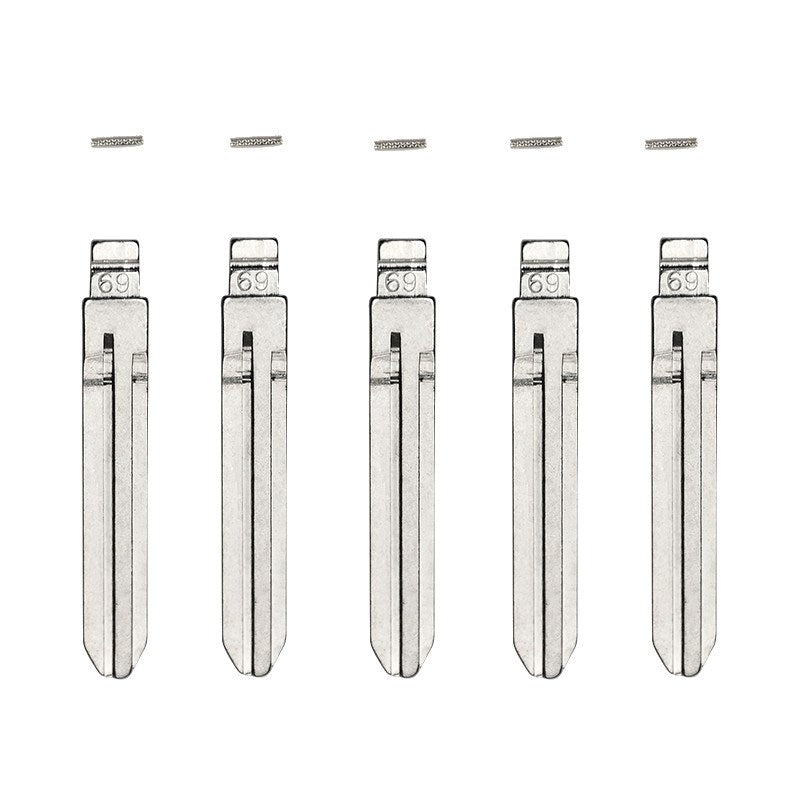 5-Pack GM B110 Flip Key Blade w/Roll Pins for Xhorse Remotes – Nitrous Keys