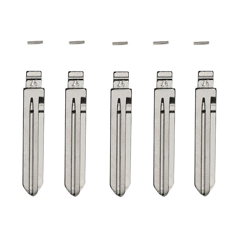 5-Pack Hyundai|Kia HY17 Flip Key Blade w/Roll Pins for Xhorse Remotes ...